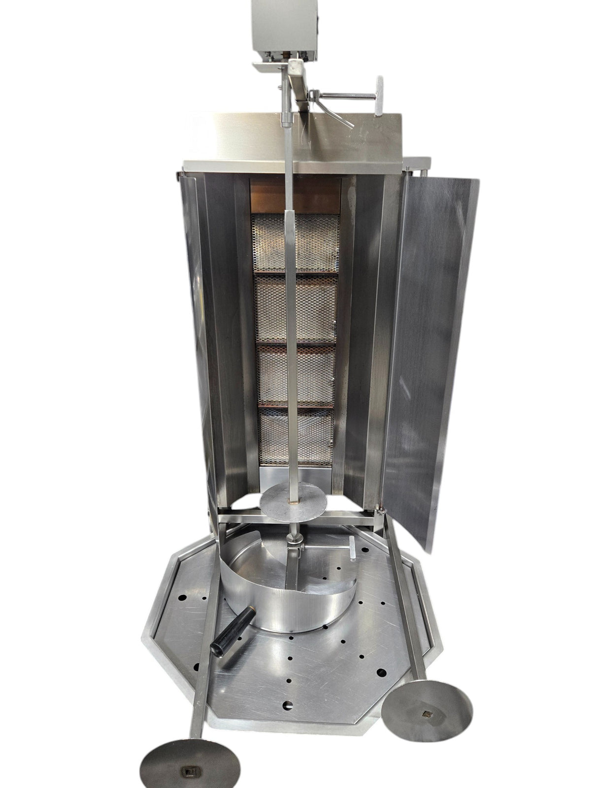 Eurodib GVB4 Natural Gas Vertical Broiler | SilverChef